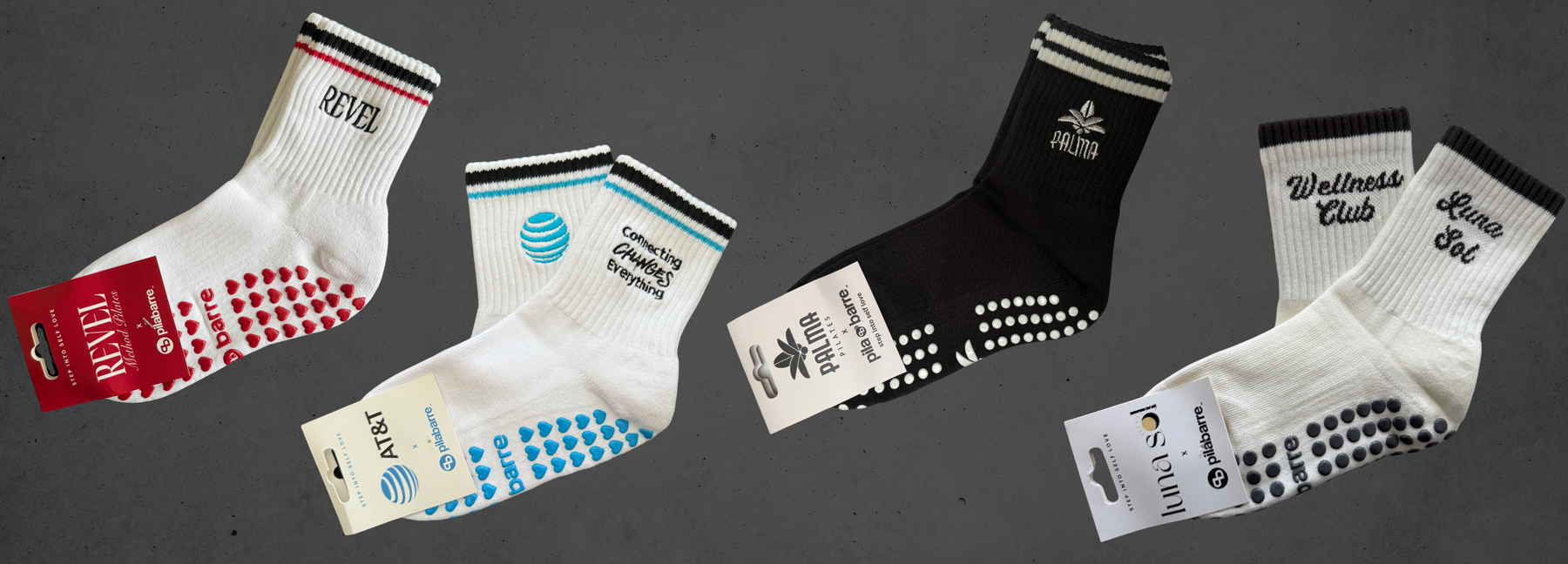 Custom Grip Socks pilates best pilabarre custom pilates socks